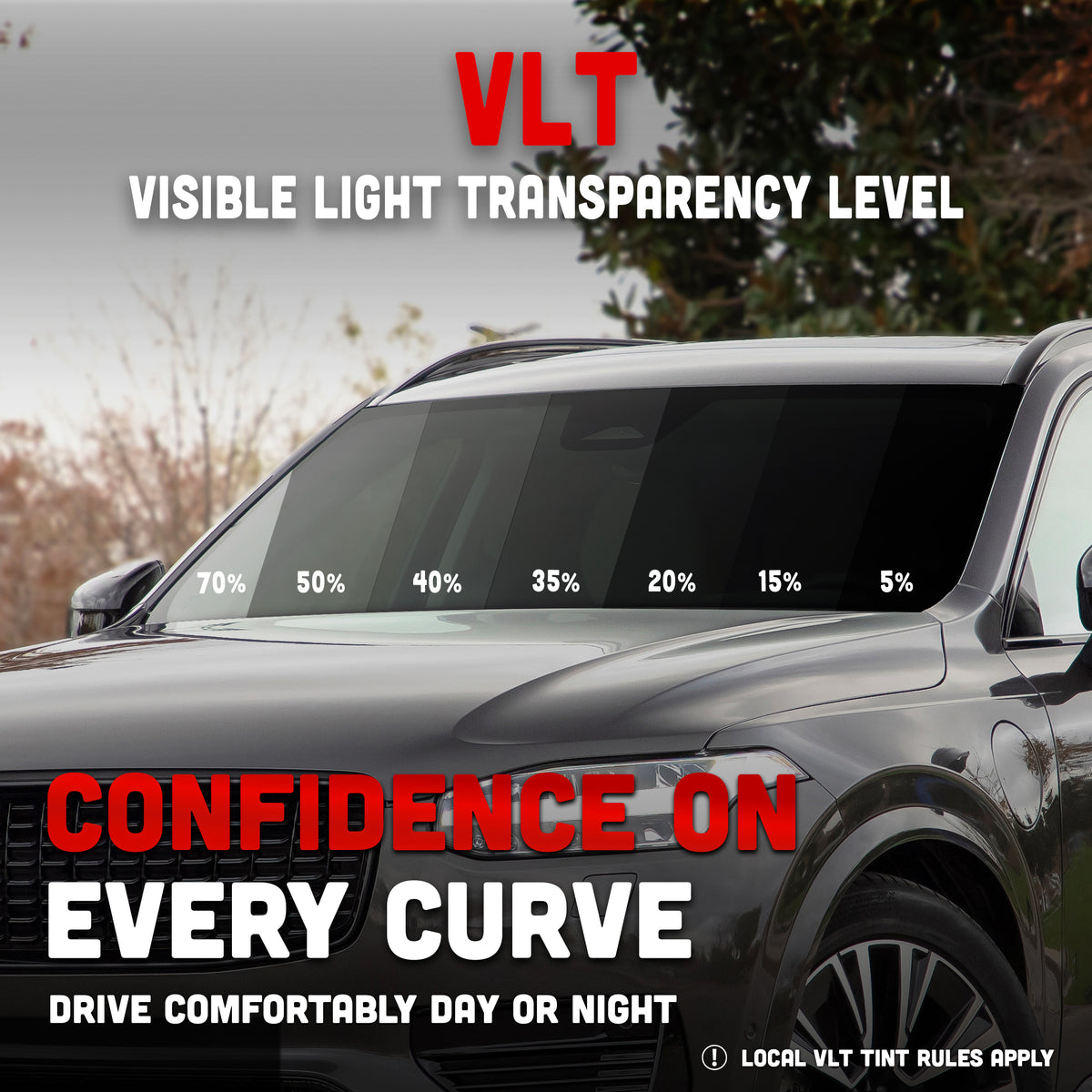 ULTRA NANO CERAMIC Window Tint Film | 80-95% IR Rejection – United Auto ...
